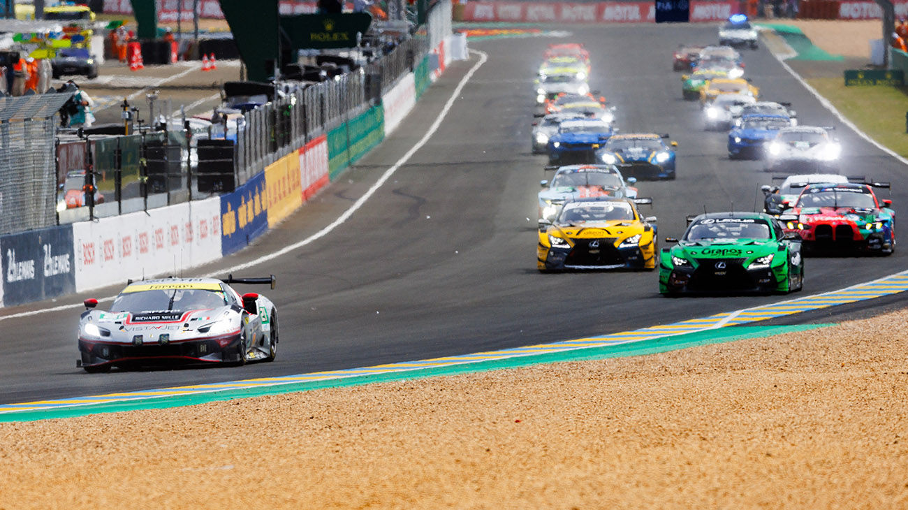Sixth place for Ferrari 296 LMGT3 Evos after two hours