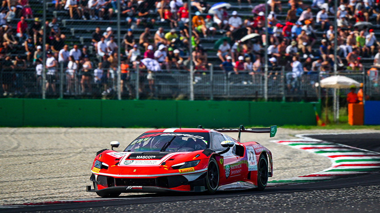 Twin class wins at Monza for the Ferrari 296 GT3 Evo