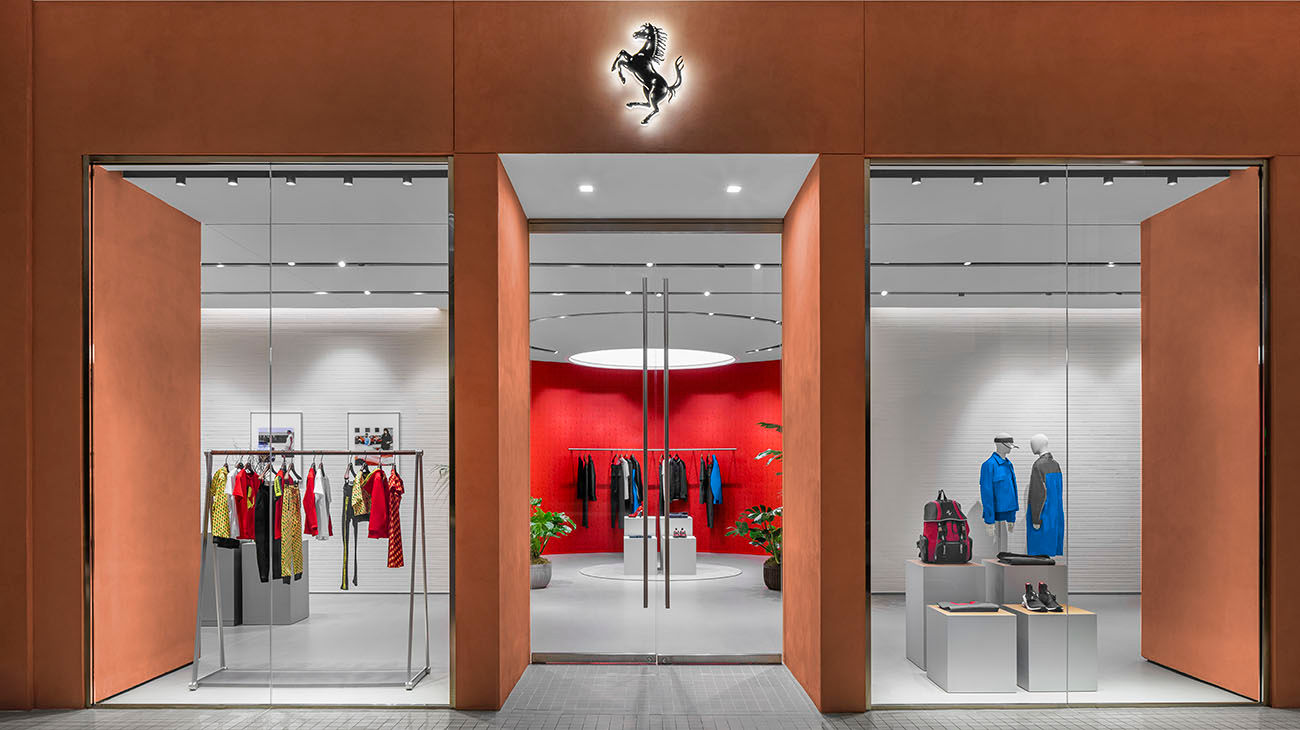 Ferrari launches its new lifestyle and fashion boutique in Miami