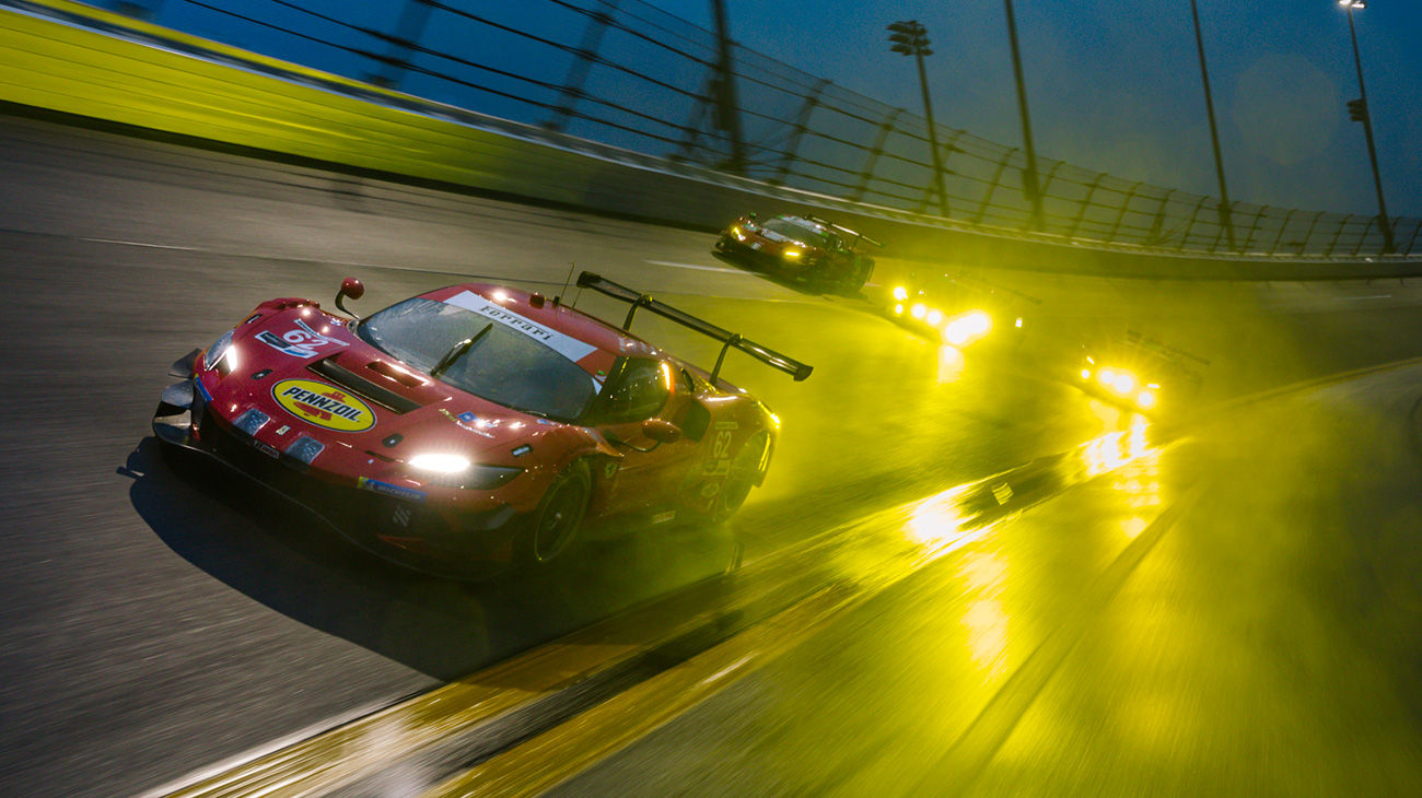 The Ferrari 296 GT3 debuts at the 24 Hours of Daytona