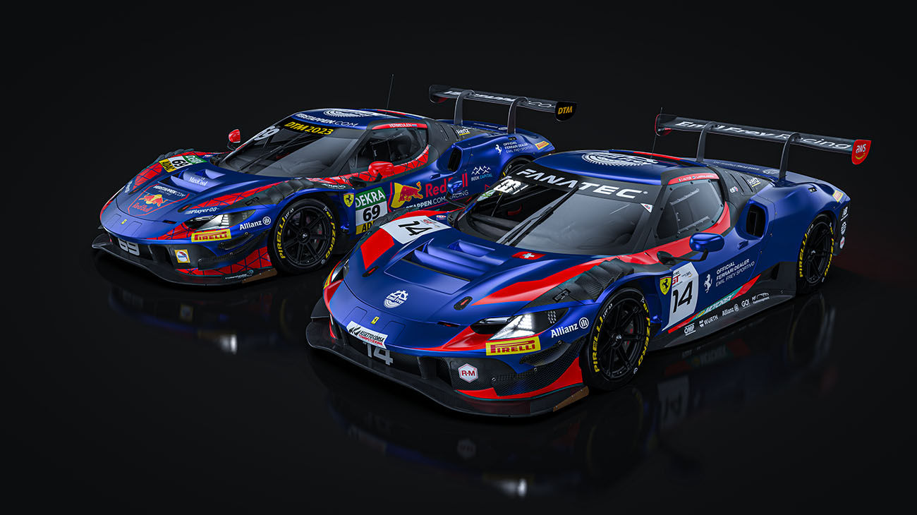 Ferrari 296 GT3 features in Europe with Emil Frey