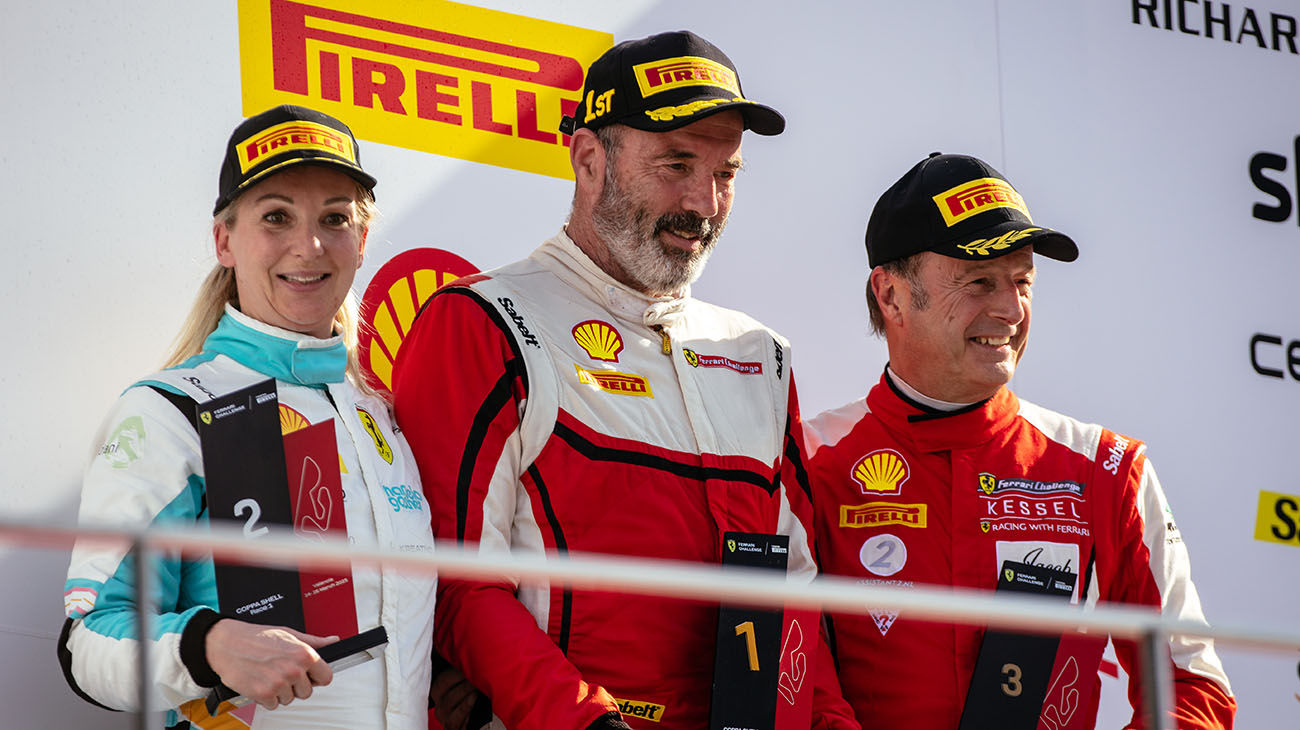 Driver comments from the Coppa Shell Race 1 podium at Valencia