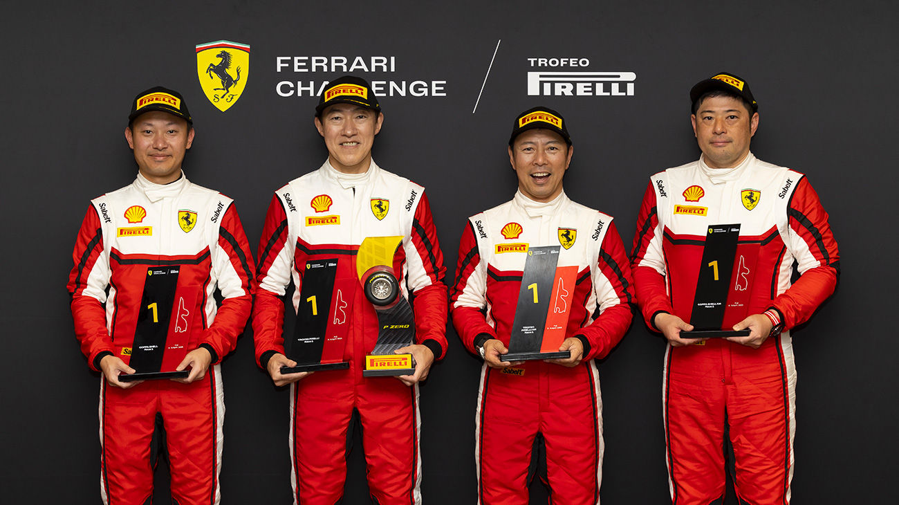 Comments from the race 1 podium at Fuji