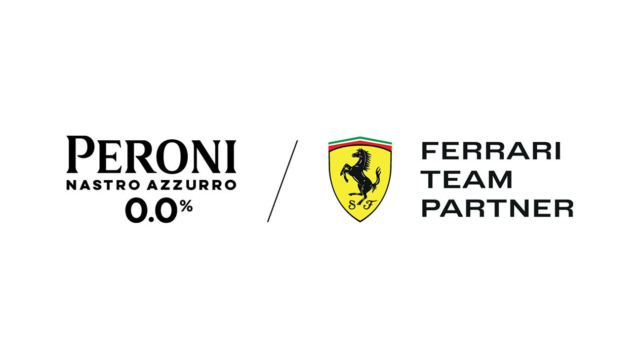 Ferrari announces the partnership with Peroni Nastro Azzurro 0.0%