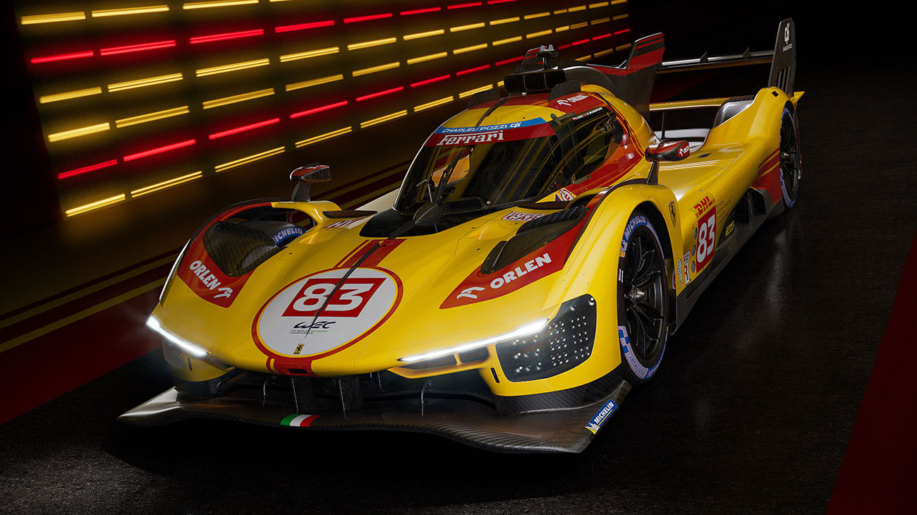 AF Corse unveils the livery of the number 83 Ferrari 499P