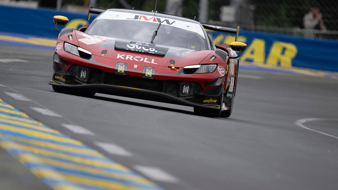 JMW Motorsport's 296 LMGT3 in the Hyperpole