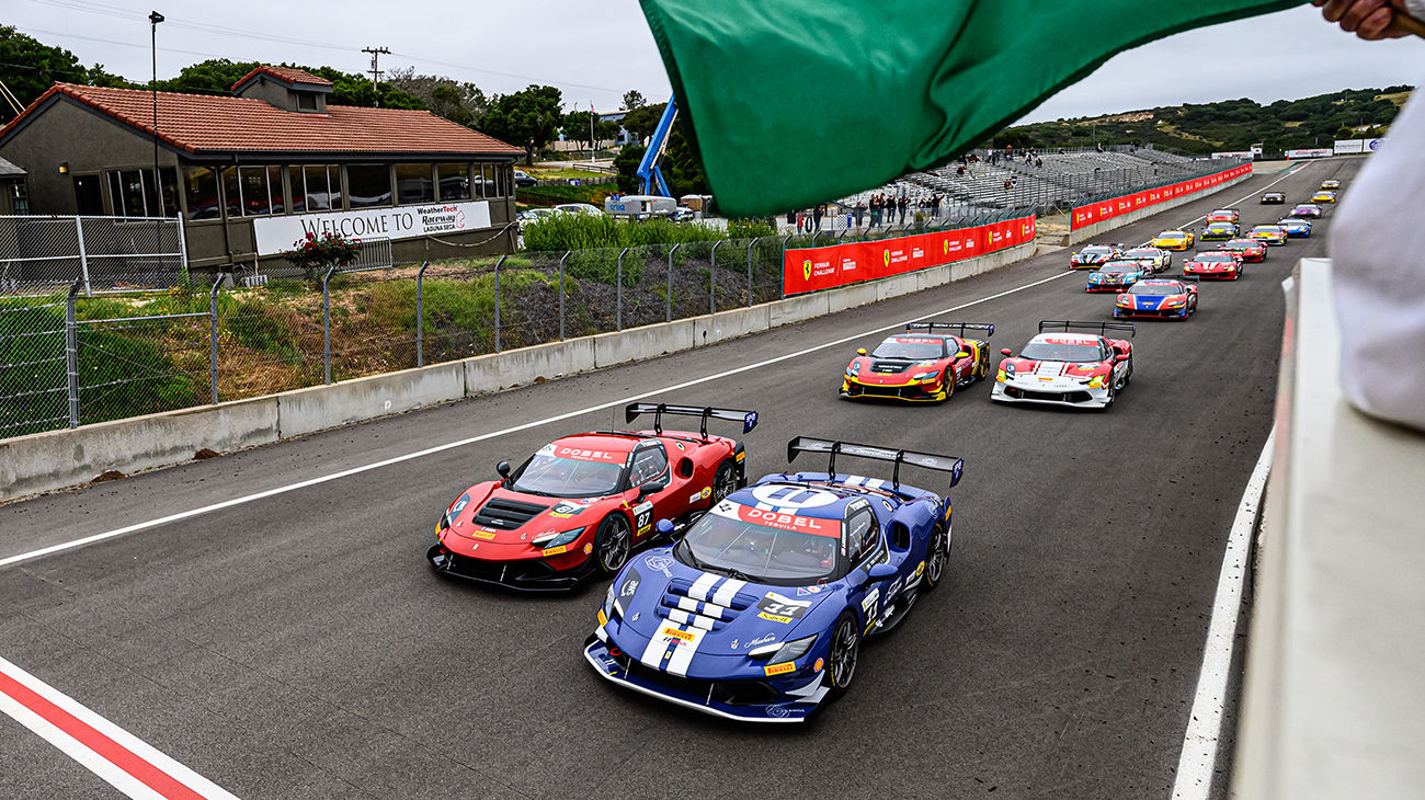 Presentato il calendario 2025 del Ferrari Challenge North America