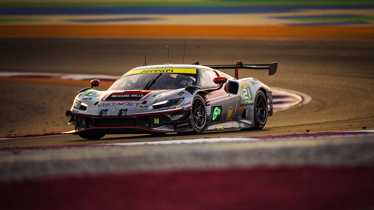 Quinto posto per la 296 LMGT3 in Qatar