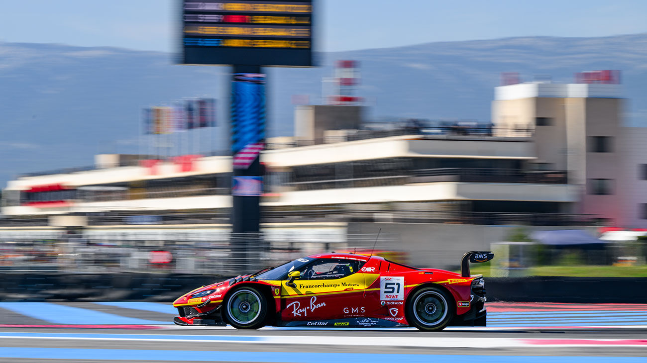 Secondo tempo di classe per la 296 GT3 al Paul Ricard