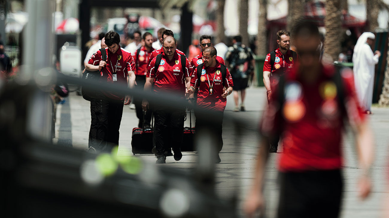 Focus on: the challenges of Scuderia Ferrari HP logistics