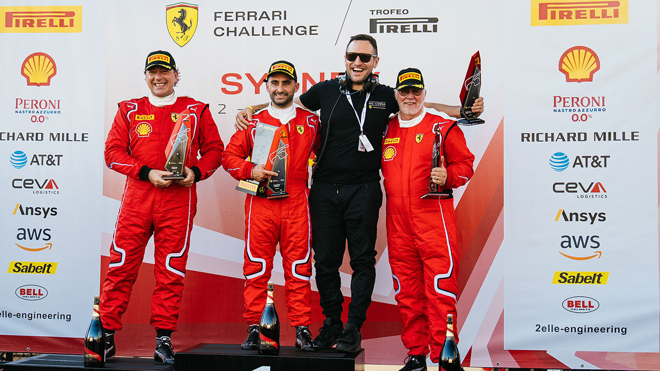 Winners’ comments from Race 2 in Sydney