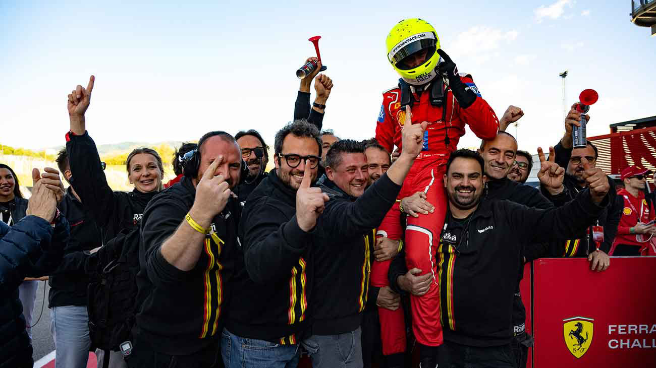 Driver comments after Race-2 of the Ferrari Challenge Europe at Mugello