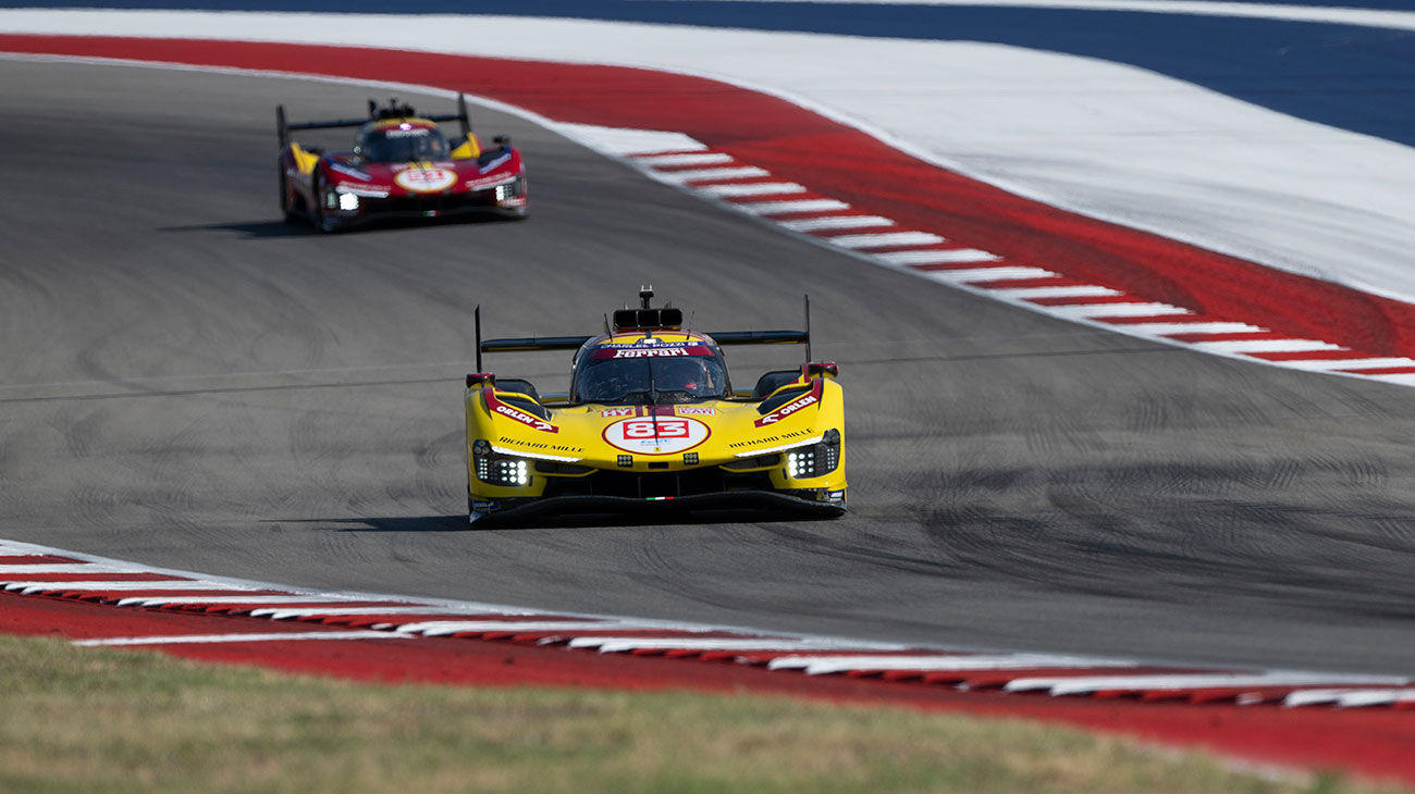 Ferrari front row at COTA