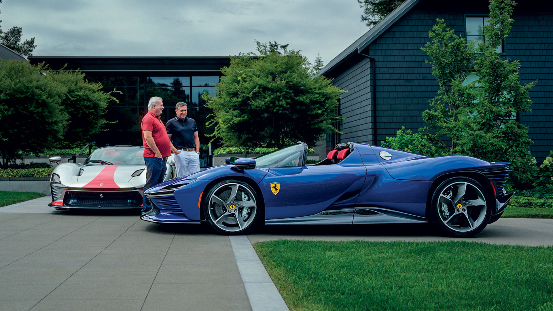 Tailor Made Ferrari Daytona SP3s celebrate a shared friendship