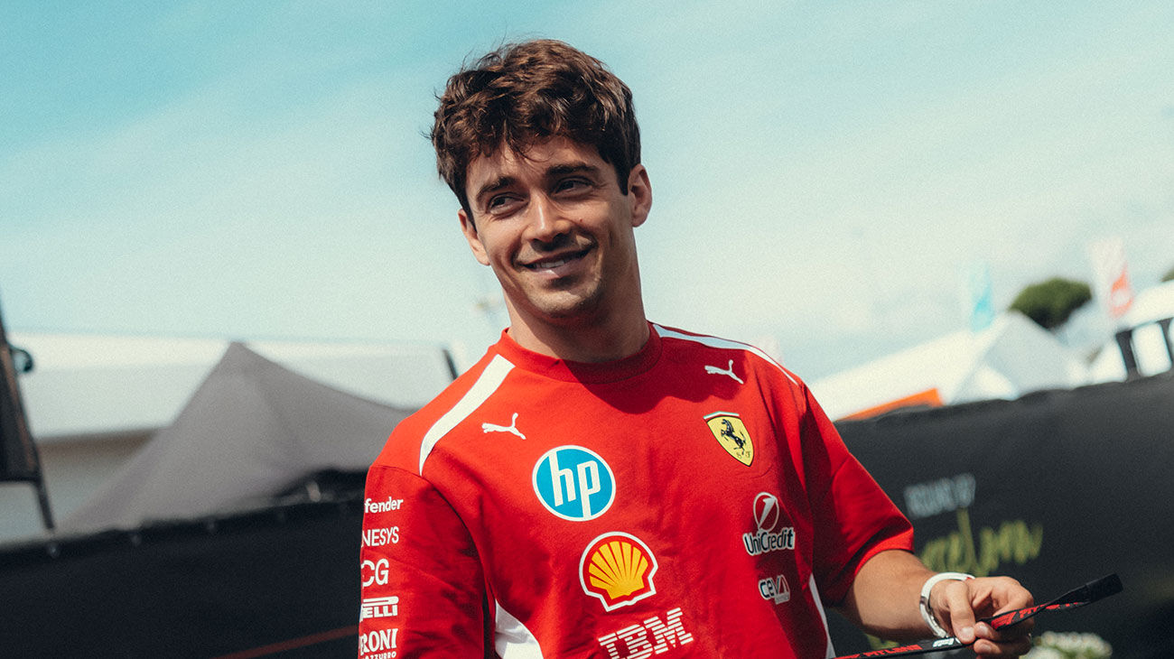 Charles: “I can’t wait to get back in the car”