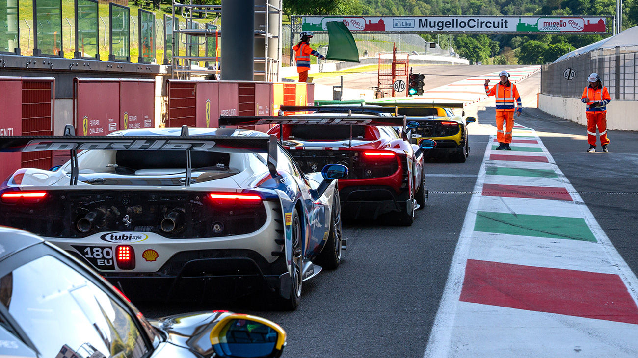 Dove vedere il Ferrari Challenge Europe dal Mugello