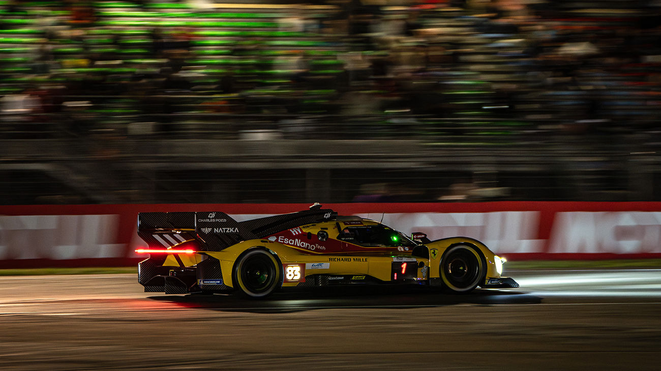 Le Mans night test for the 499Ps