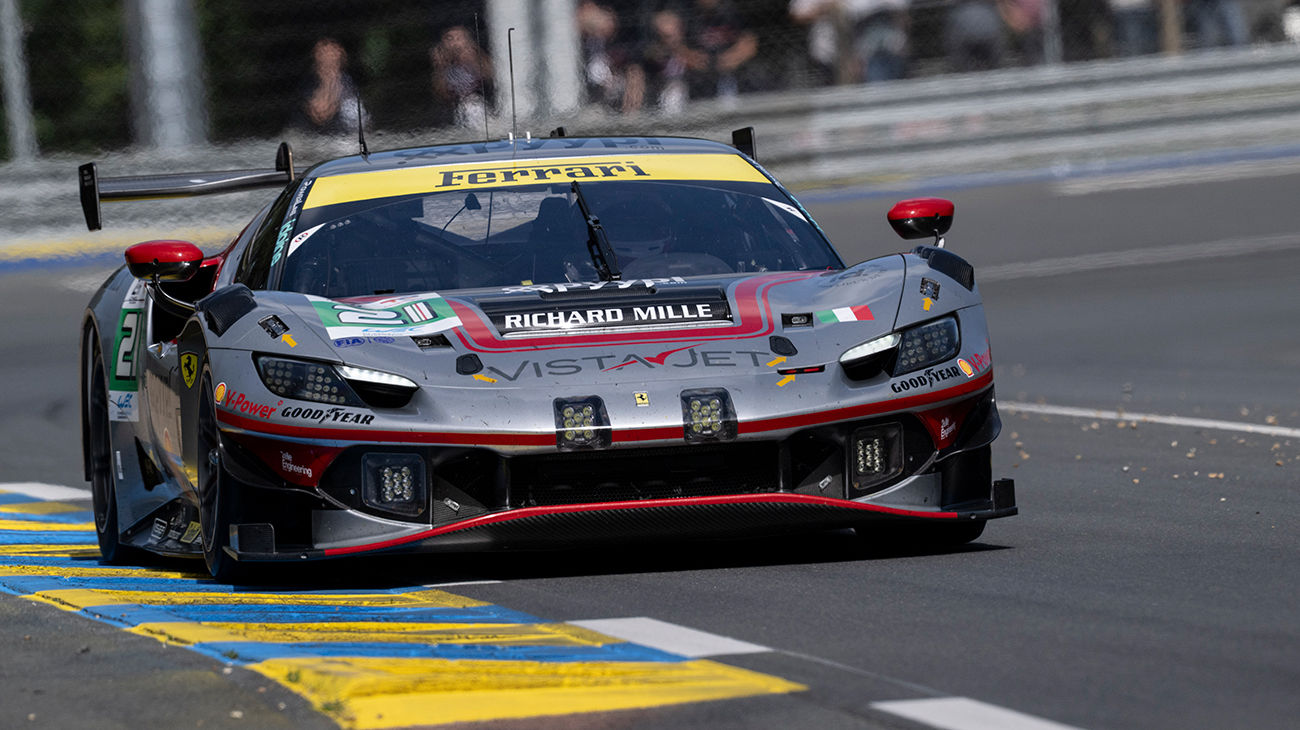 Five Ferrari 296 LMGT3 Evo cars make their debut at the 24 Hours of Le Mans