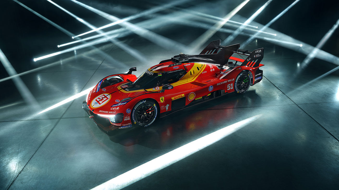 Ferrari unveils 2026 livery of 499P set to defend FIA WEC world titles