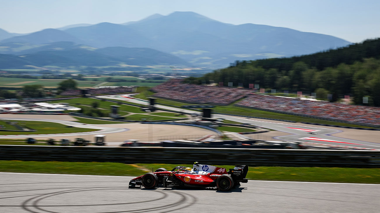 Free practice 3: Lewis third, Charles seventh