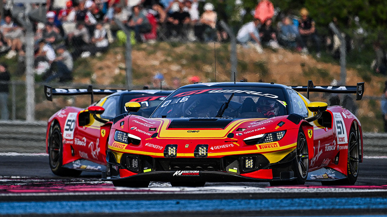 Ferrari 296 GT3 Evo, early indications in the GT World Challenge Europe