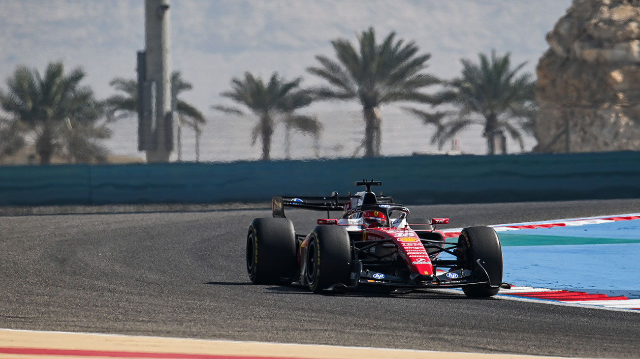 Charles brings the test to an end with 135 laps in the SF-26