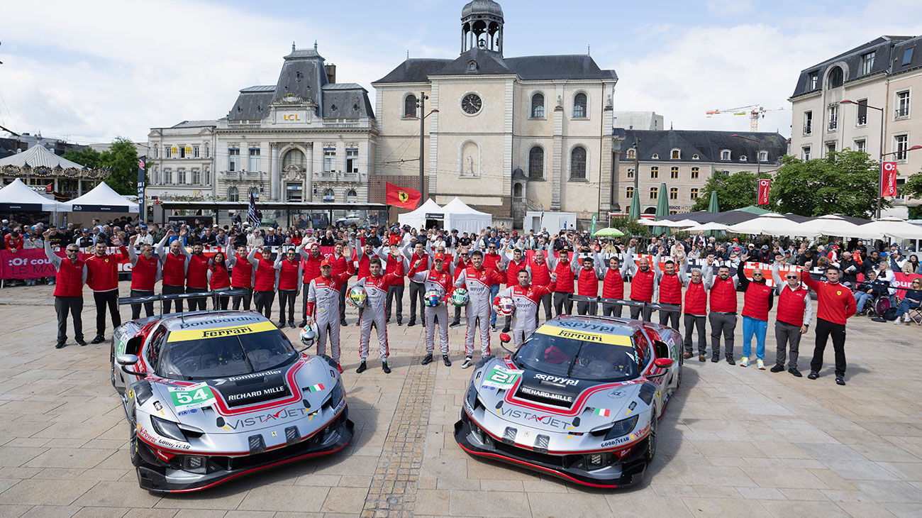 Le Mans 2026: le 296 LMGT3 Evo al Pesage