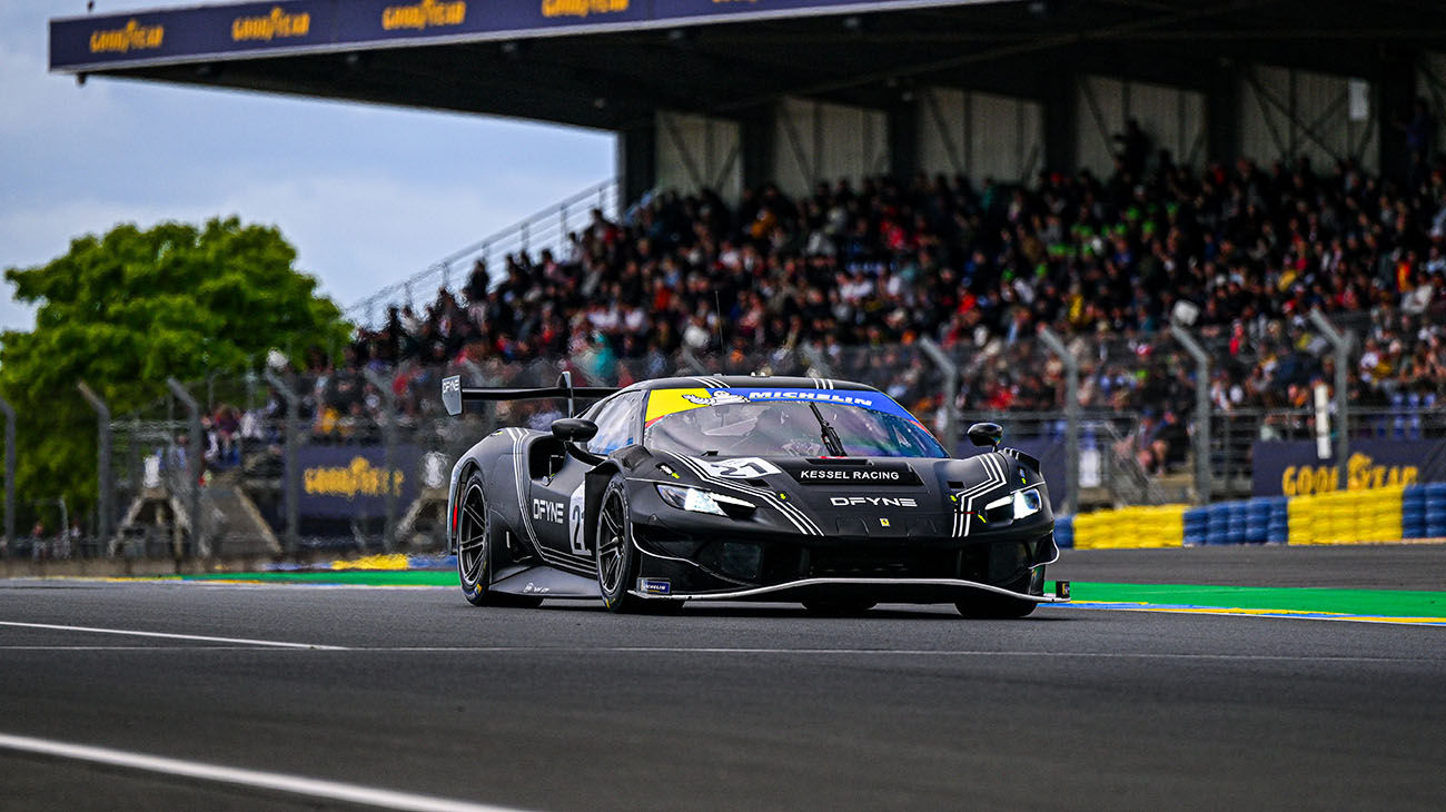 Second- and third-fastest times for Ferrari 296 GT3